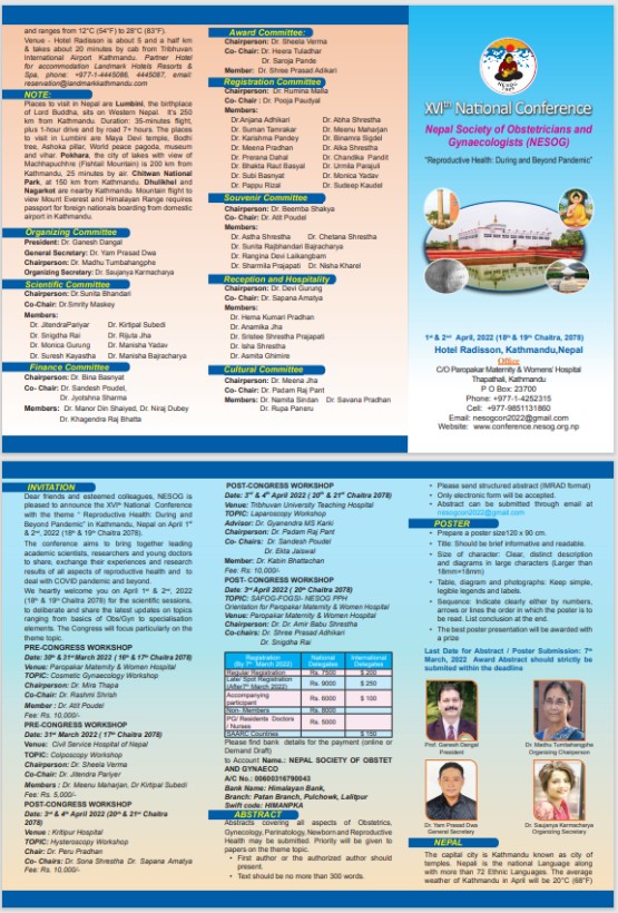 Nepal Society of Obsteterians and Gynaecologists(NESOG)